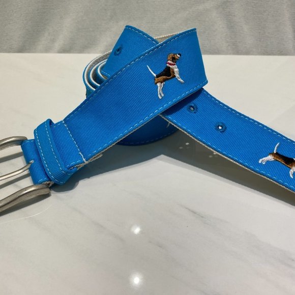 Dancing Dog Designs | Accessories | Beagle Dog Belt Blue Womens Mens ...